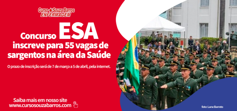 Escola de Sargento das Armas do Exército divulga o edital do concurso ...